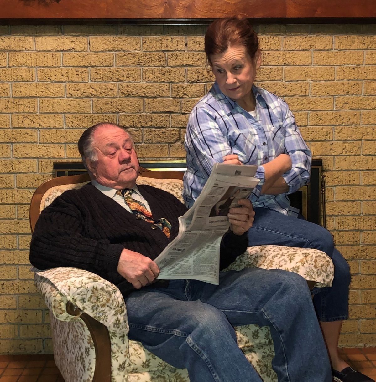 Rehearsals for On Golden Pond – Wabeno Area Players