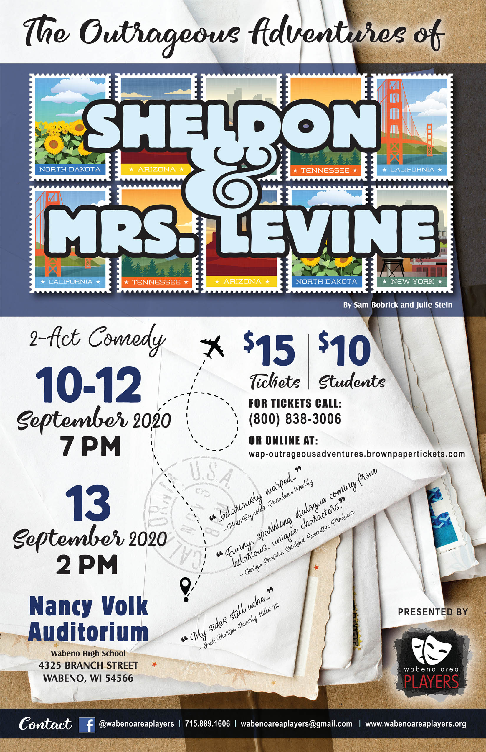 2020 Season – Wabeno Area Players