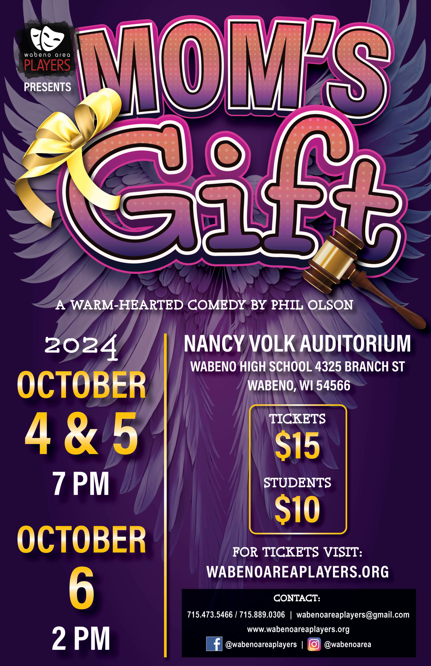 Mom’s Gift – Wabeno Area Players